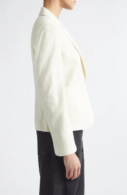 Eleventy Sequin Detail Alpaca Blend Blazer