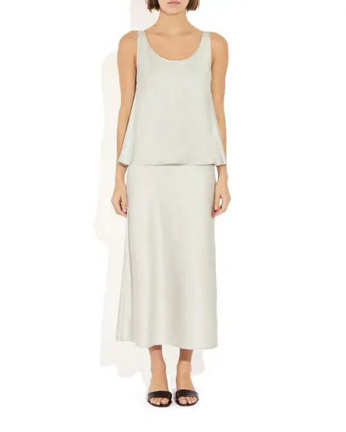 THE PARK The Karen Silk Tank - Cloud