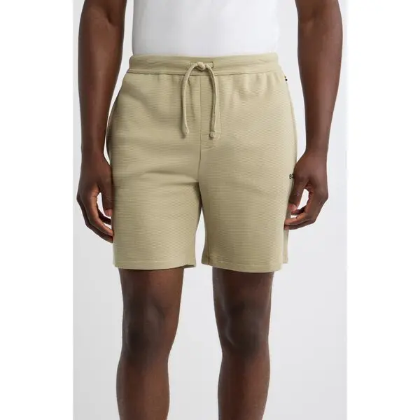 BOSS Waffle Knit Lounge Shorts