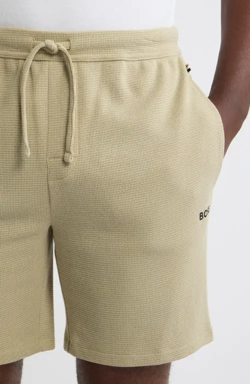 BOSS Waffle Knit Lounge Shorts