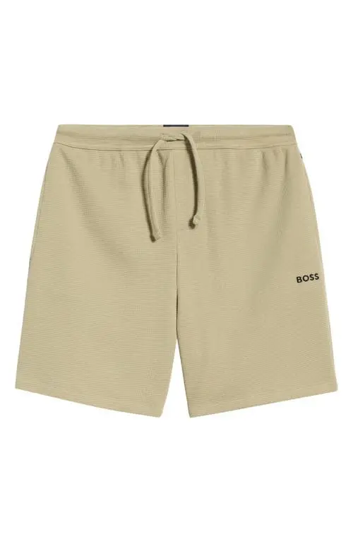 BOSS Waffle Knit Lounge Shorts