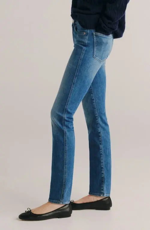 DL1961 Mara Mid Rise Straight Leg Jeans