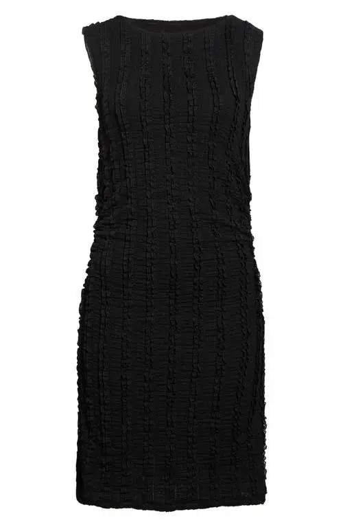 Veronica Beard Charissa Textured Sleeveless Mini Dress