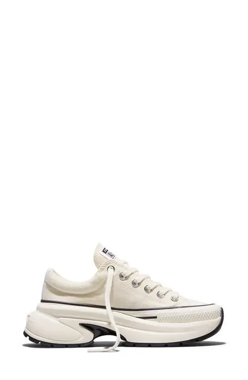 CONVERSE Run Star Crush Low Top Sneaker - Egret/egret/bla