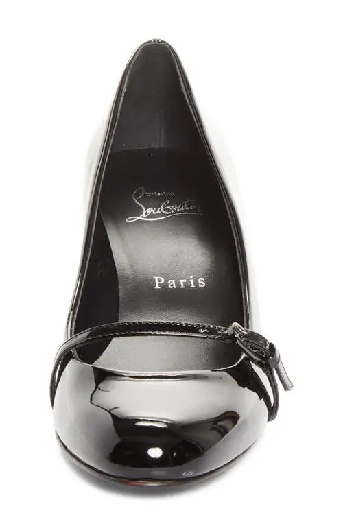 CHRISTIAN LOUBOUTIN Jane Nina Patent Leather Pump
