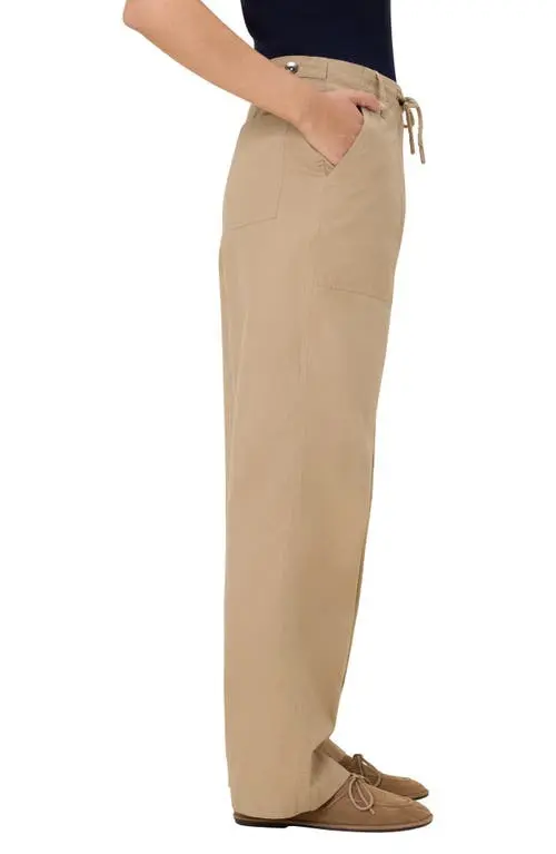 NZ BY NIC AND ZOE Drawstring Twill Pants