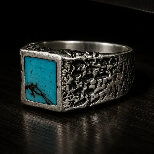 TORRELA Sterling Silver Signet Ring