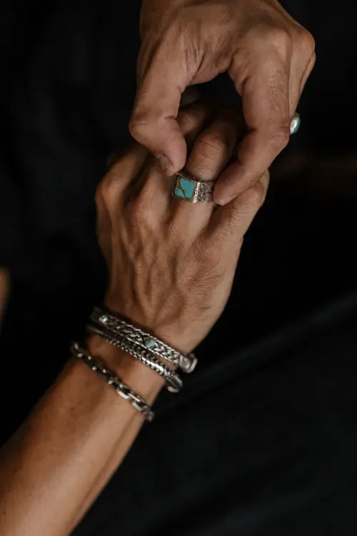 TORRELA Sterling Silver Signet Ring