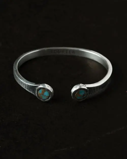 TORRELA Avalon Sterling Silver Cuff With Accents