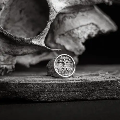 TORRELA Vitruvian Silver Ring