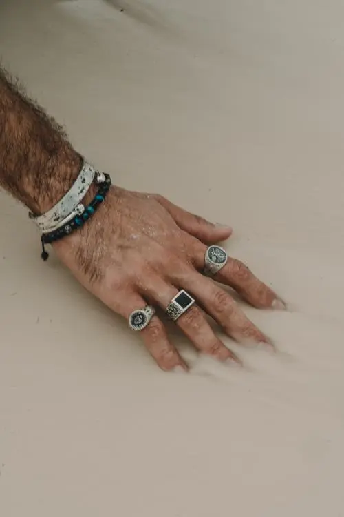 TORRELA Vitruvian Silver Ring