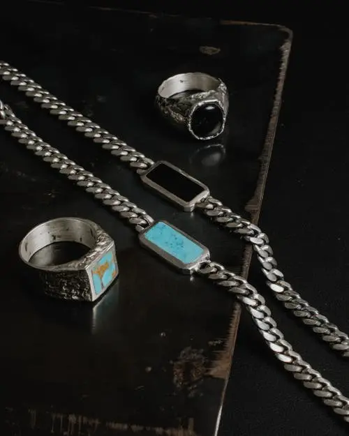 TORRELA Sterling Silver And Link Bracelet