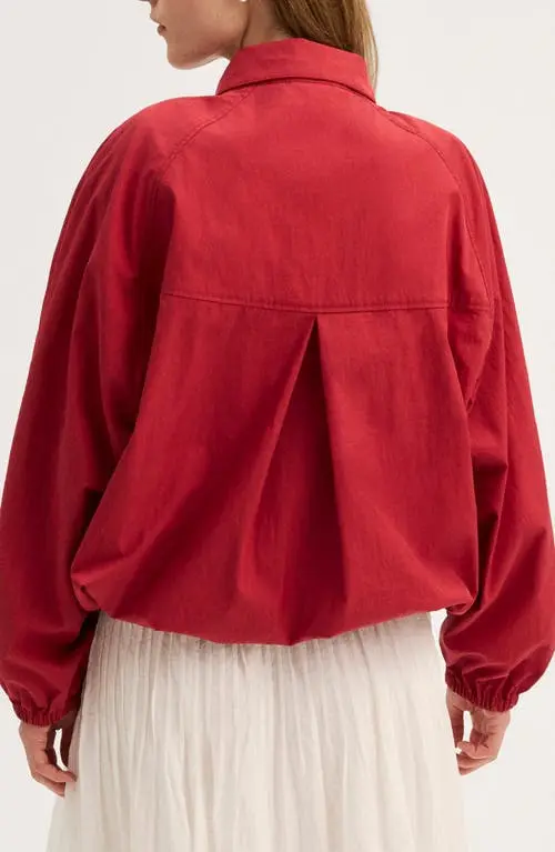 Madewell Funnel Neck Windbreaker Jacket