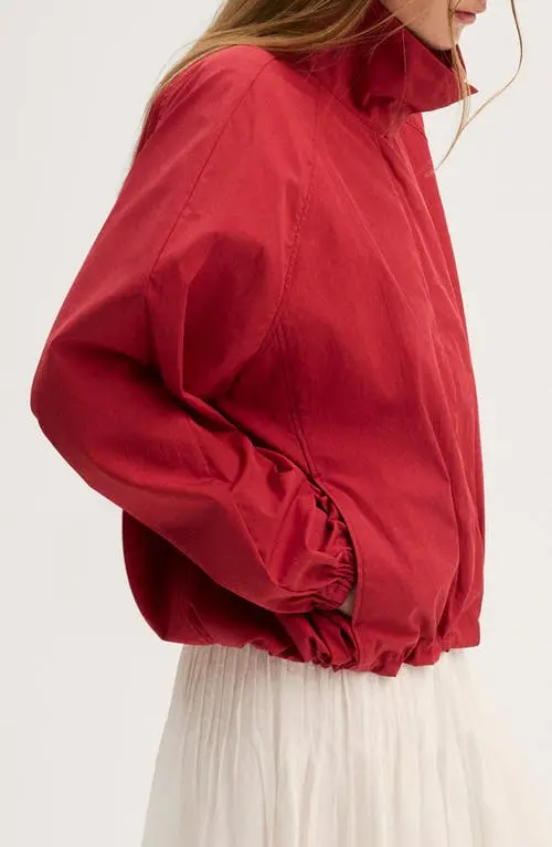 Madewell Funnel Neck Windbreaker Jacket