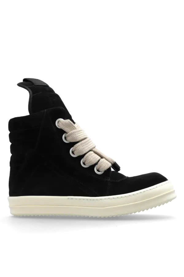 Rick Owens Jumbolace Geobasket High-top Sneakers