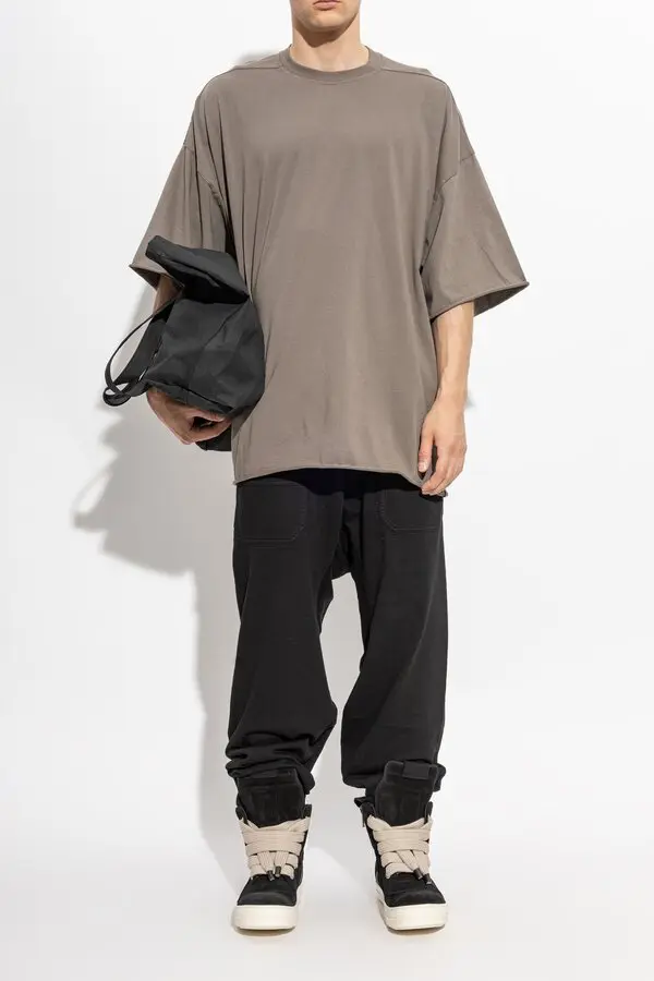 Rick Owens Jumbolace Geobasket High-top Sneakers