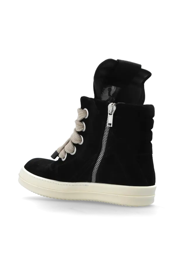 Rick Owens Jumbolace Geobasket High-top Sneakers