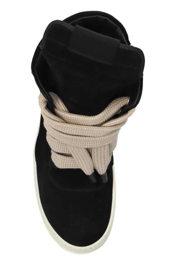 Rick Owens Jumbolace Geobasket High-top Sneakers