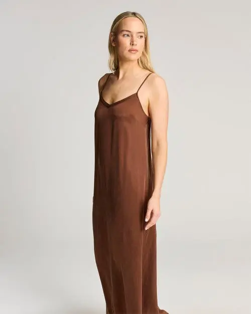 NUDEA Eco-luxe Maxi Slip Dress