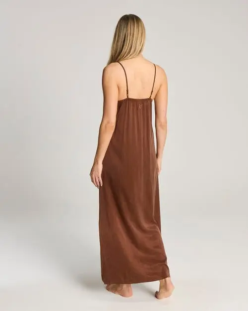 NUDEA Eco-luxe Maxi Slip Dress