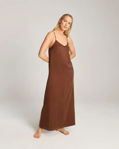 NUDEA Eco-luxe Maxi Slip Dress
