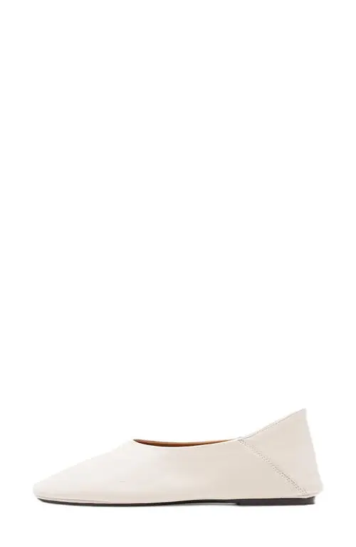 Gentle Souls Indie Skimmer Flat - Crema Leather