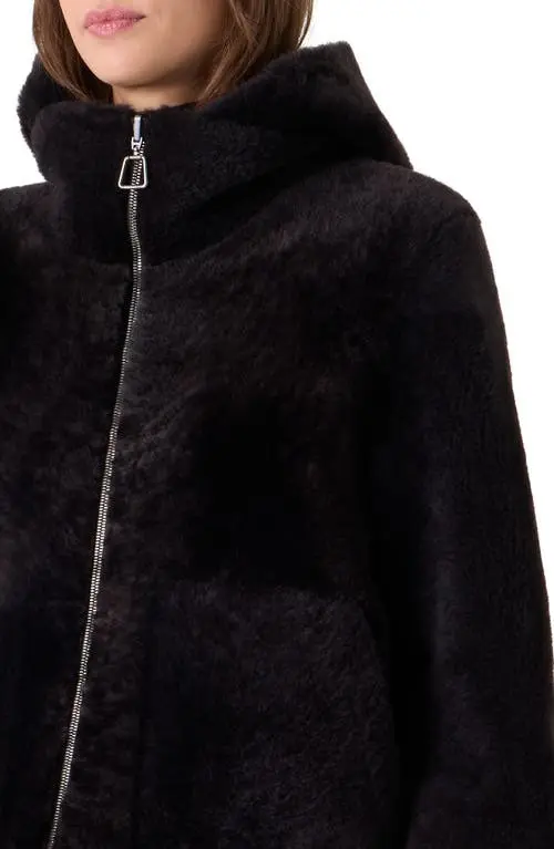Akris Dino Reversible Genuine Shearling Jacket