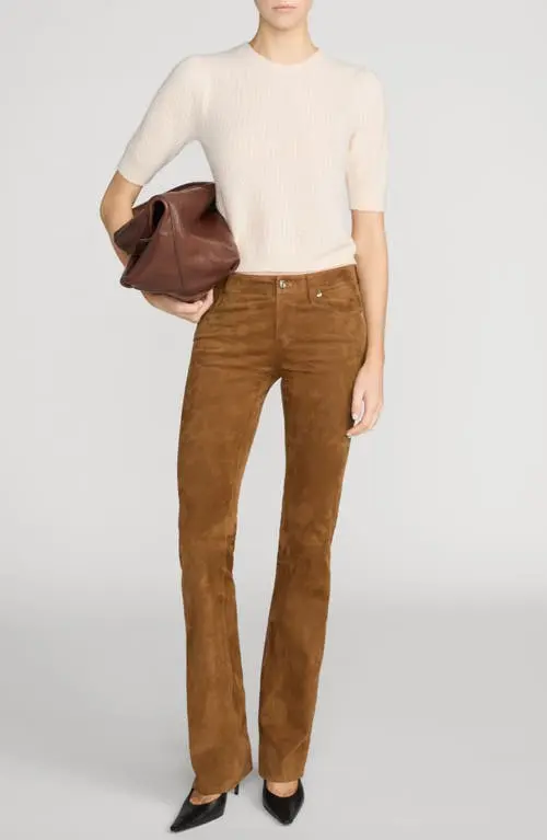 FRAME The Gathered Honeycomb Cashmere Sweater