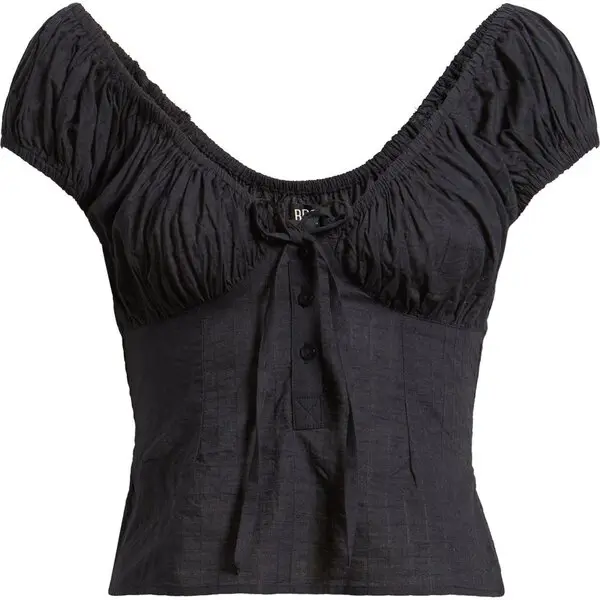 BDG URBAN OUTFITTERS Hallie Peasant Blouse