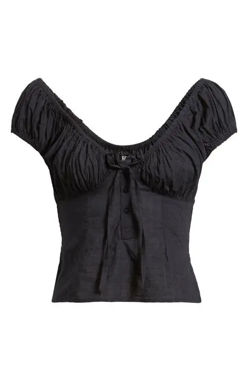 BDG URBAN OUTFITTERS Hallie Peasant Blouse