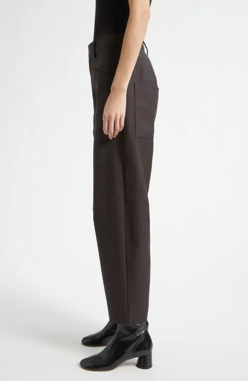 NILI LOTAN Shon Virgin Wool Ankle Pants