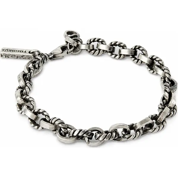 TORRELA 7mm Link Bracelet - Sterling Silver