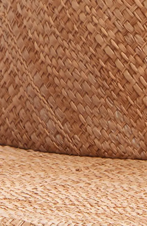 Ruslan Baginskiy Monogram Straw Visor
