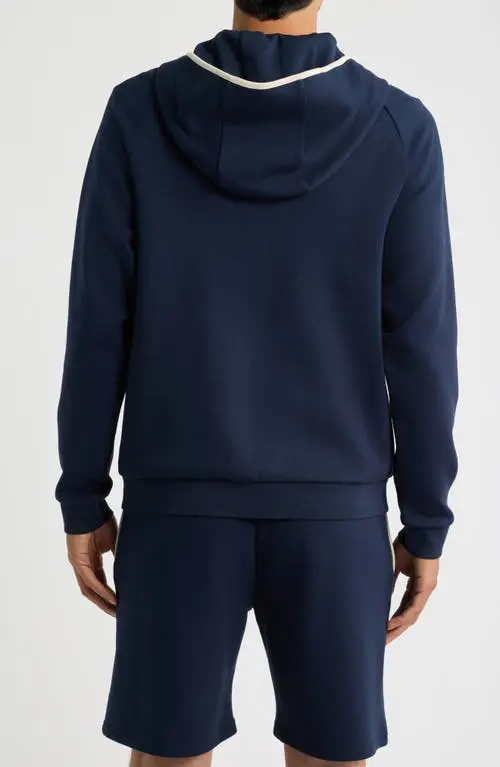 BOSS Sense Hooded Zip Jacket - Dark Blue