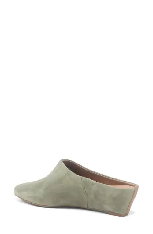 Gentle Souls Carmena Wedge Mule - Algae Suede