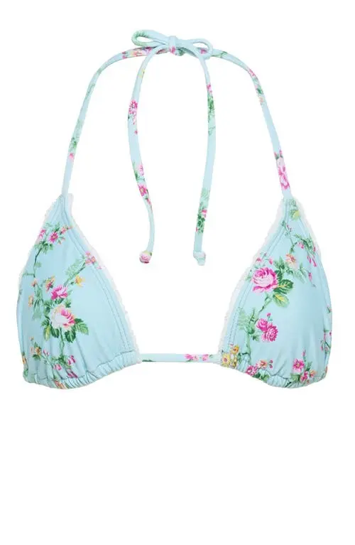 VYB SWIM La Fleur Jolie Triangle Bikini Top