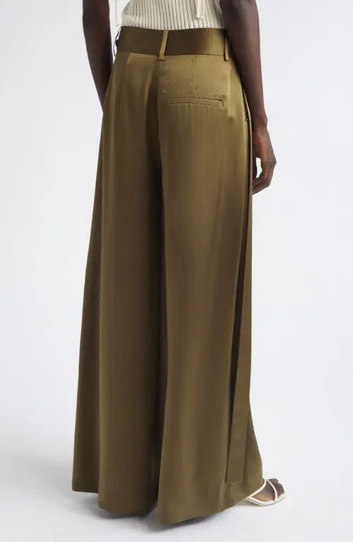 AISLING CAMPS Liquid Silk Wide Leg Pants