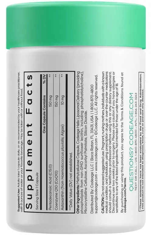 CODEAGE Liposomal C150