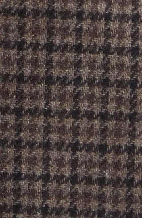 Boglioli K Houndstooth Plaid Wool & Cashmere Sport Coat - Black Brown
