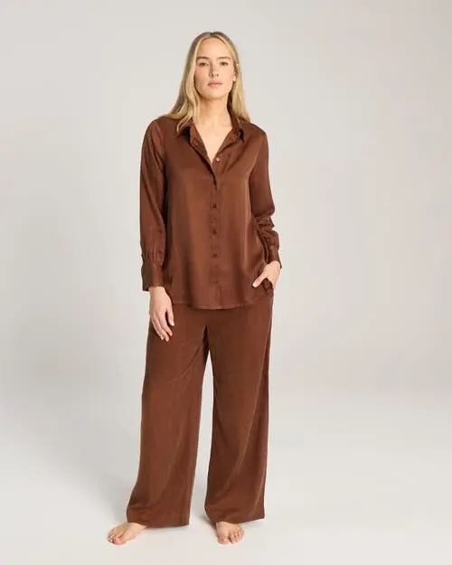 NUDEA Eco-luxe Midi Shirt