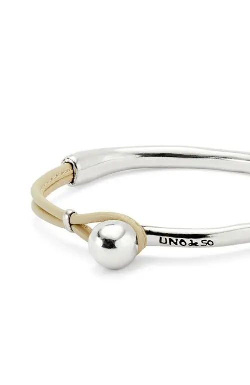 UNODE50 Leather And Bracelet