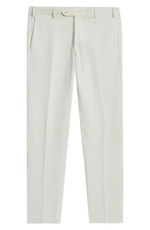 Zanella Flat Front Stretch Cotton Pants