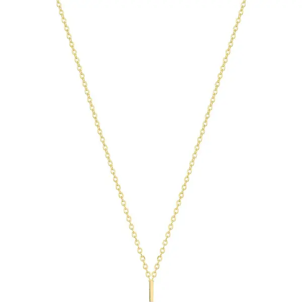 SET & STONES Cheyenne Initial Necklace - I