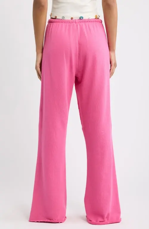 JADED LONDON Cotton Fleece Drawstring Pants