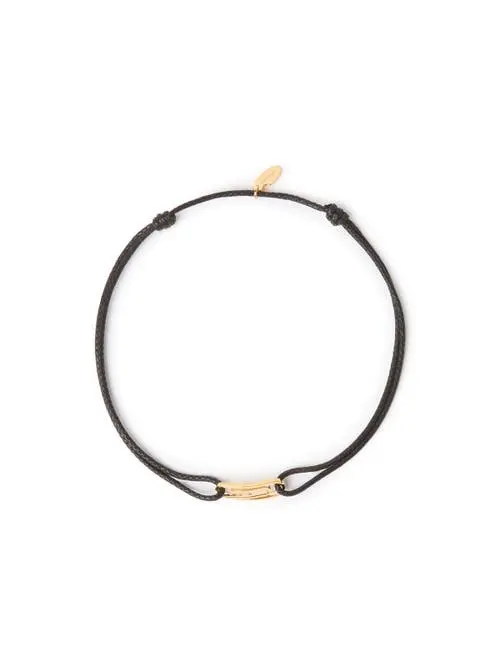 Off-White Paperclip Cord Necklace