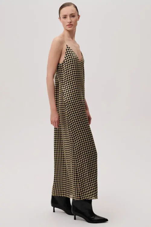 EXQUISE Melody Strappy Midi Dress