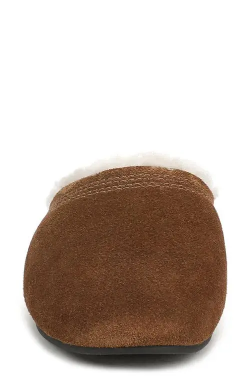 Veronica Beard Genuine Shearling Flat Mule