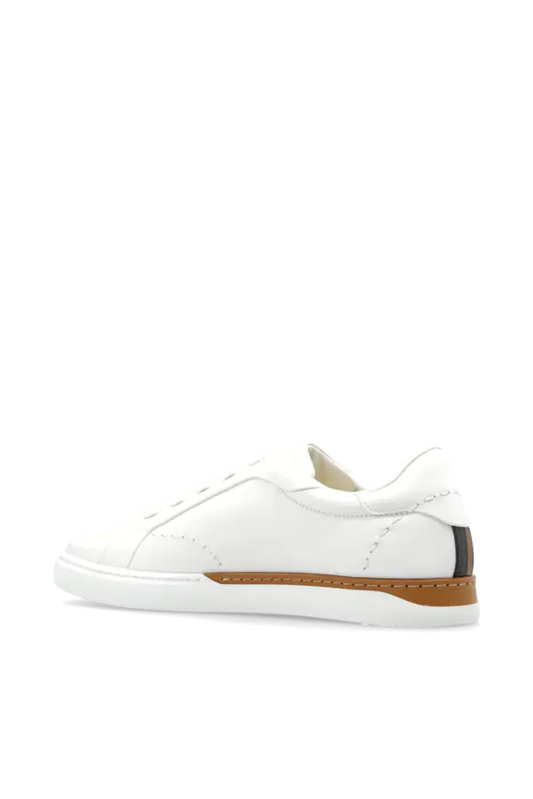 Fendi City" Leather Sneakers