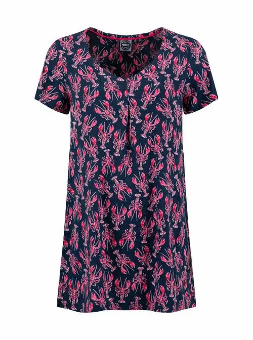 WEIRD FISH Nuri Printed Viscose Tunic Top
