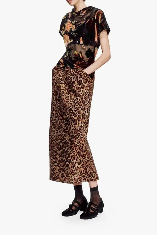 Anna Sui Folia Devoré Top